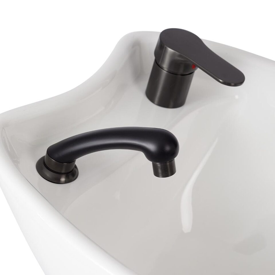 Matte Black x Gun Metal Flick Mixer Tapset 5L/min - Comfortel Singapore ...