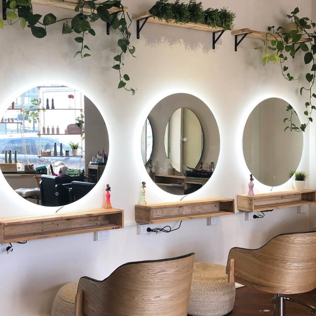 Hair Salon Mirrors | Styling Stations & Salon Workstations - Comfortel