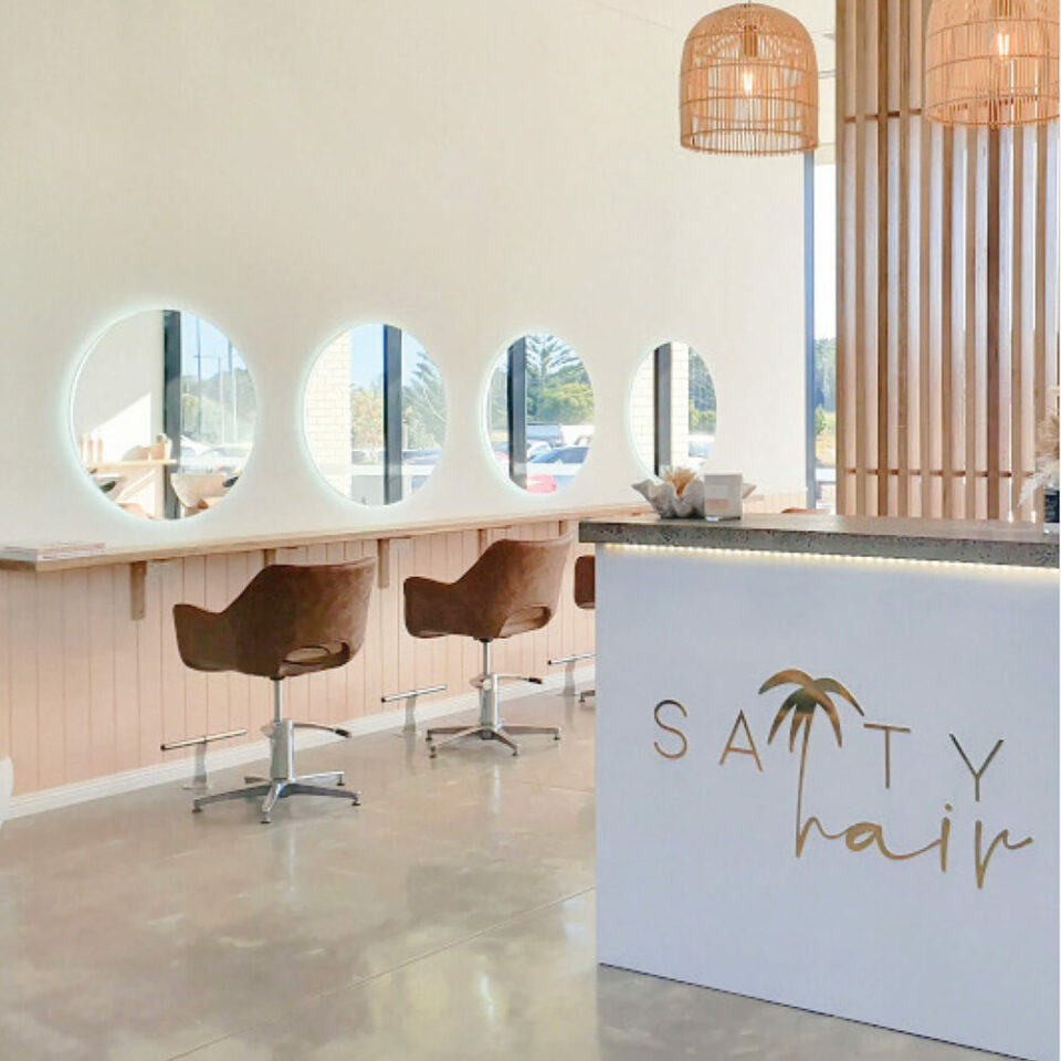 Coastal & Natural | Salon Interior Design Inspo | by Comfortel ...