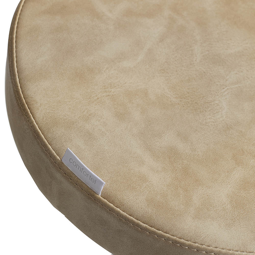 Sand Salon Stool with Aluminium Base - Comfortel Singapore (SG)