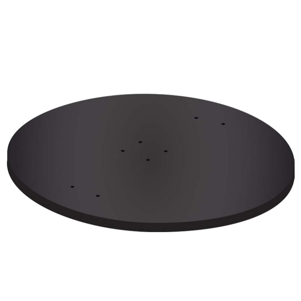 Pole Frame Base Plate Black - Comfortel Singapore (SG)